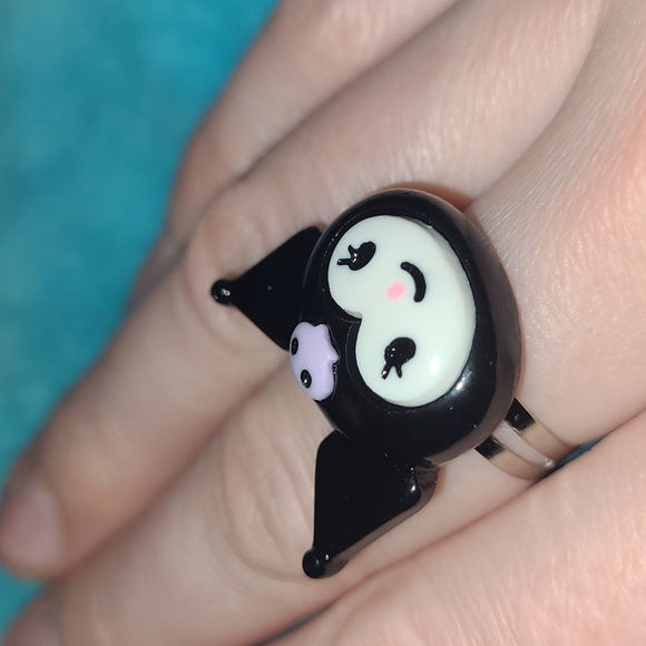 Hello Kitty | Jewelry | Adjustable Kuromi Ring | Poshmark